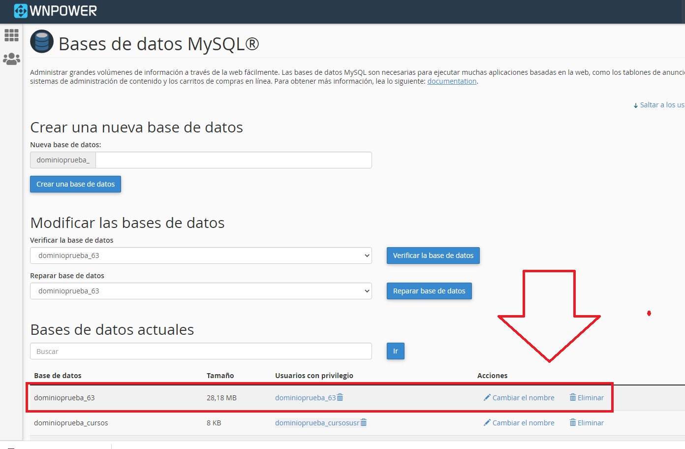 Cómo Importar Una Base De Datos Mysql En Cpanel Wnpower Blog